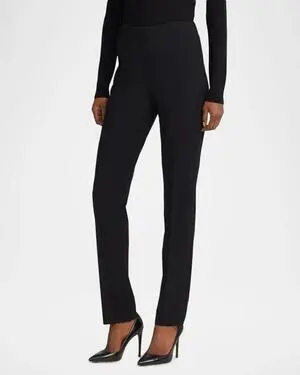 Ralph Lauren Simone Wool Crepe Pants