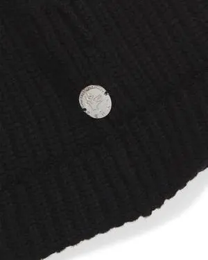 CHARLES JEFFERY LOVERBOY Chunky Ears Wool Beanie - Black
