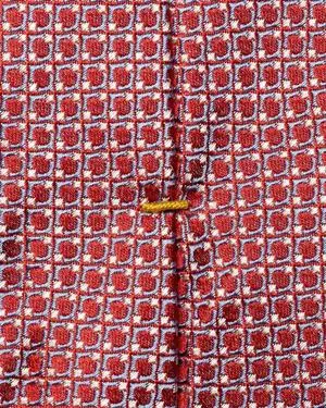 Eton Apos;s Micro Circle Silk Tie - Red