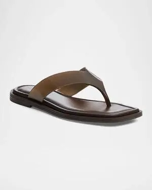 Rag & Bone Gracie Jelly Flat Thong Sandals - Java