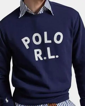 Polo Ralph Lauren Logo Cotton-blend Crewneck Sweatshirt