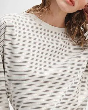Rag & Bone Kelly Striped Long-sleeve Tee