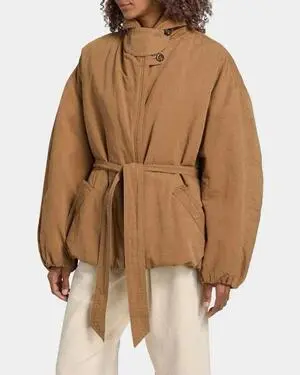Isabel Marant Étoile Volinda Belted Gabardine Coat
