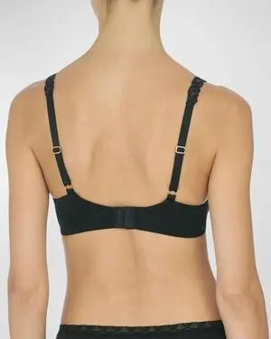 Natori Pure Luxe Contour Underwire Bra - Black