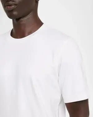Theory Ryder Jersey Crewneck T-shirt - White
