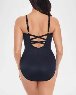 Miraclesuit Rock Solid Captivate One-piece Swimsuit - Black
