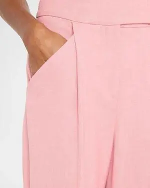 Veronica Beard Marbeau Wide-leg Pants - Petal
