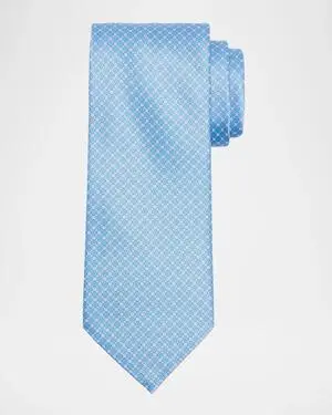 Stefano Ricci Apos;s Micro-floral Silk Tie - 014 Light