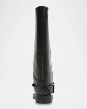 Schutz Patrice Up 40mm Leather Boots