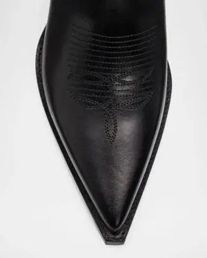 Partlow 60mm Rylie Leather Cowboy Boots