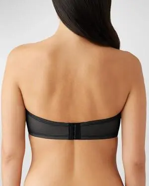 Wacoal Visual Effects Strapless Minimizer Bra - Black