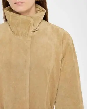 Rag & Bone Marlene Suede Trench Coat