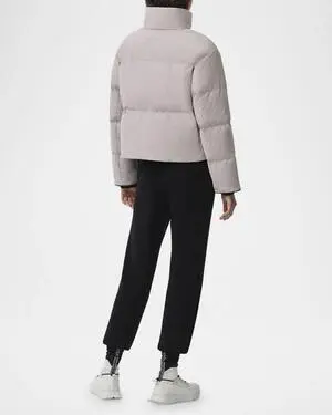 Canada Goose Grandview Cropped Jacket Black Label - Lucent Rose