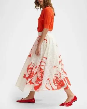 Essentiel Antwerp Jango Pleated Midi Skirt