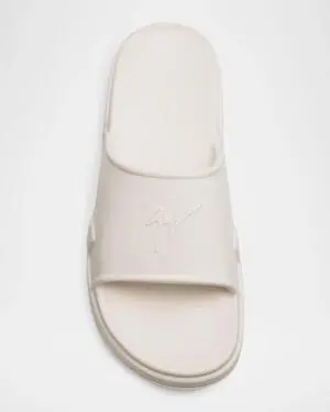 GIUSEPPE ZANOTTI Apos;s Gz-slide Ghost Rubber Slides - Bcoororb