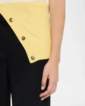 Loewe Removable-flap Wool-cotton Trousers - Black