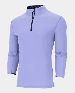 Greyson Apos;s Tate Quarter-zip Sweatshirt - Toadflax