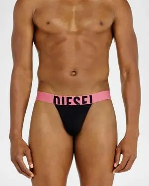 DIESEL® Apos;s Fritz D-pop 3-pack Jockstrap Set - Black Multi