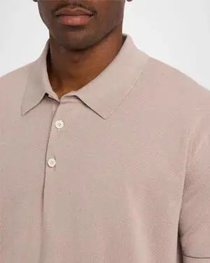 Brioni Apos;s Sea Island Polo Shirt - Shell