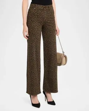 FRAME Le Slim Palazzo Jeans