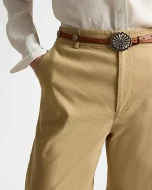 Polo Ralph Lauren Cotton-blend Wide-leg Pants