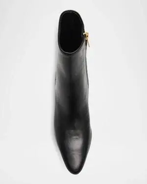 Veronica Beard Agnes 65mm Leather Ankle Boots