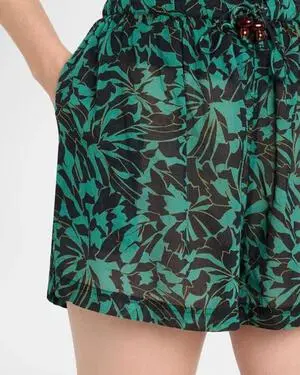 Ulla Johnson Bijou Coverup Shorts - Neptune