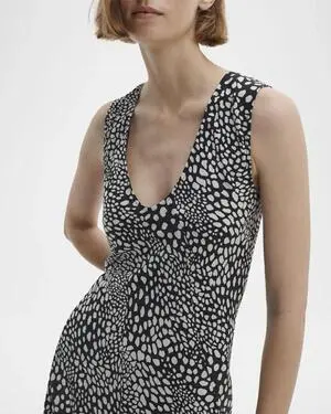 Rag & Bone Sinead Printed Silk-blend Maxi Dress