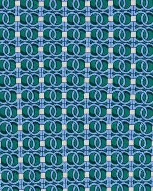 FERRAGAMO Apos;s Gancini Chain-print Silk Tie - F.verde