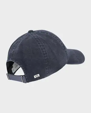VARSITY HEADWEAR Apos;s Washed Cotton Six-panel Baseball Cap - Navy