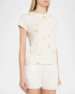Rag & Bone Crewneck Cotton Baby Tee
