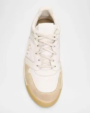 CHRISTIAN LOUBOUTIN Apos;s Bsktball 1 Retro Sneakers - Egg Shell