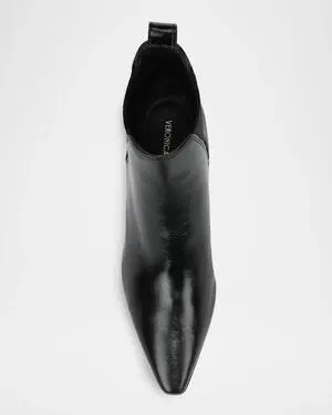 Veronica Beard 45mm Astra Leather Ankle Boots