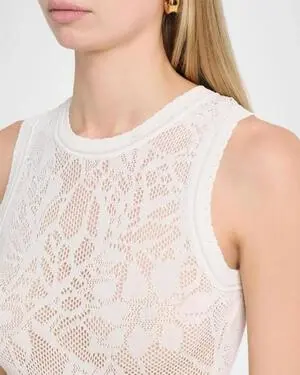 TOCCIN Lettie Lace Tank Top