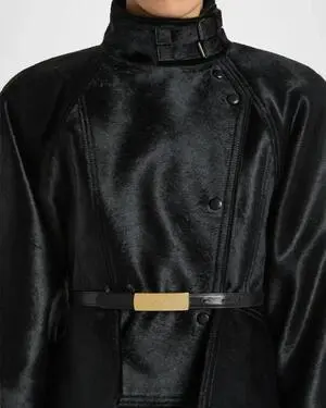 Balmain Logo-plaque Leather Belt