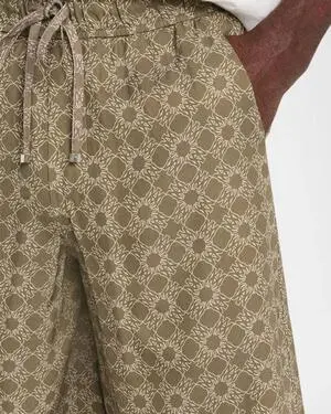 Amiri Apos;s Ma Quad Twill Pull-on Shorts - Thyme