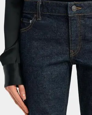 Khaite Conforti Cotton-blend Jeans - Benson