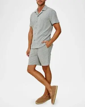 Rails Maverick Terry Short-sleeve Shirt - Silverline