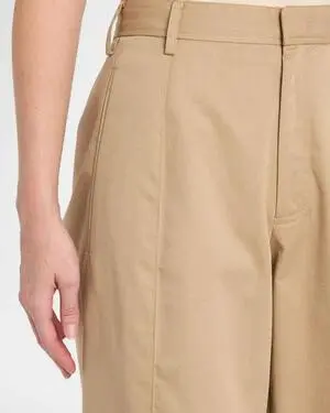Co Cotton Twill Straight-leg Utility Pants - Camel