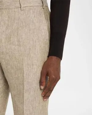 Zanella Apos;s Parker Linen Trousers - Sand