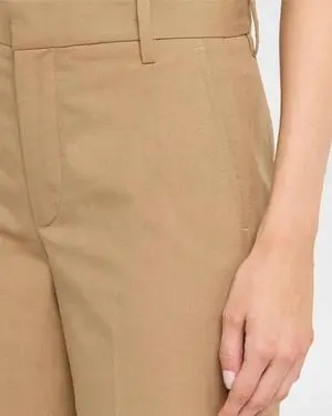 FRAME The Cuffed Slim Palazzo Trousers