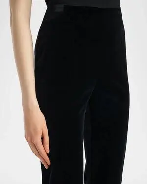 Khaite Ryden Stretch-cotton Pants