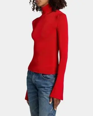Brandon Maxwell The Dawson Turtleneck Top