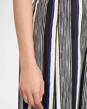 Proenza Schouler Amira Stripe Silk Pants