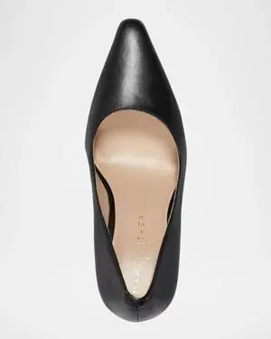 Marc Fisher Minny Patent Leather Snip Toe Block-heel Pumps - Black