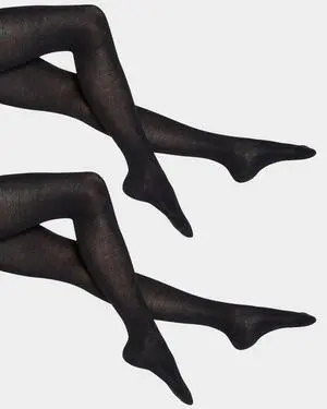 Wolford 2-pack Wool Tights - Black