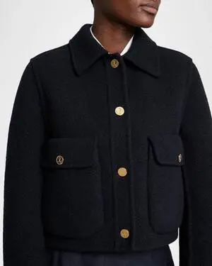 Thom Browne Brushed Wool Single-breasted Jacket