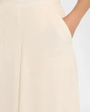 Lapointe High-rise Georgette Wide-leg Pants