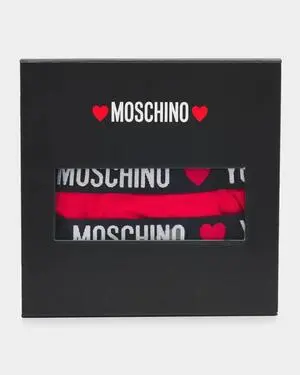 Moschino Apos;s My Valentine Stretch-jersey Variety Brief 3-pack - Multi Only
