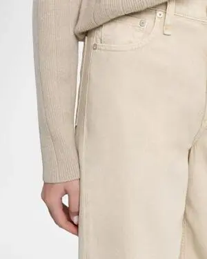 Rag & Bone Featherweight Sofie Wide-leg Jeans - Sandstone